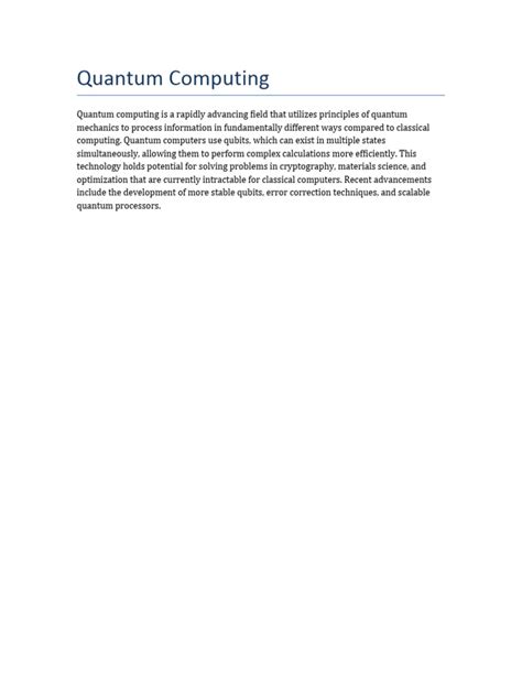 quantum computing pdf