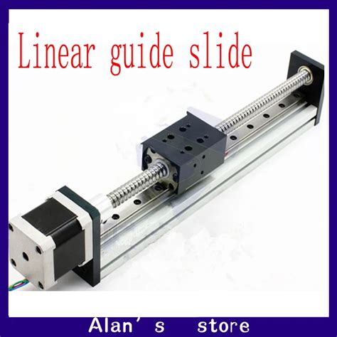Aliexpress Com Buy CBX Stepper Motor Ball Screw Slide Rail Linear Slide Containing