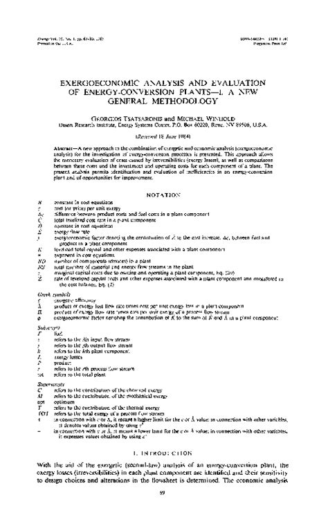Pdf Exergoeconomic Analysis And Evaluation Of Energy Conversion Plants—ii Analysis Of A Coal