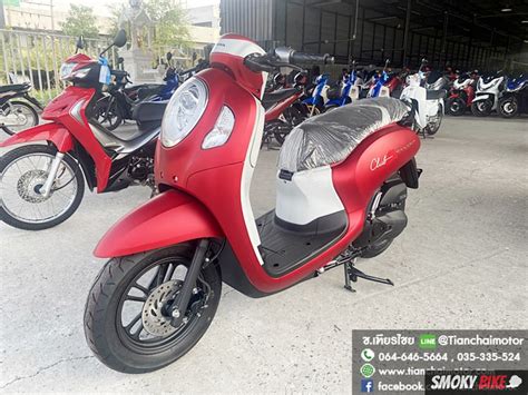 [มอเตอร์ไซค์มือสอง] แถมโอน Scoopy I Club 12 ปี67 ตัวท็อปสุด สีแดงแจ่ม