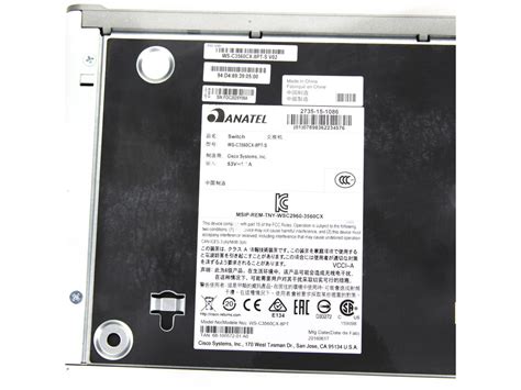 Cisco Catalyst 3560 Cx Ws C3560cx 8pt S Pd Pse Switch 8 Ge Poe Uplinks 2 X 1g Copper Cisco