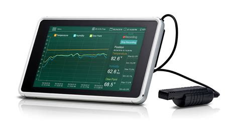 Extech Rh550 Humidity Temperature Chart Recorder With Touch Screen Calright Instruments