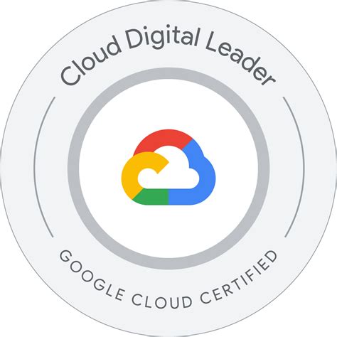 Cloud Digital Leader Certification Credly