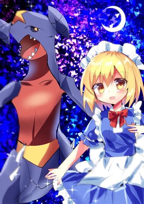 Chisen Maimai Garchomp Mugetsu Touhou Nintendo Pokemon Touhou Touhou Pc 98 Absurdres