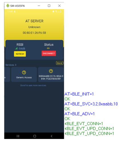 Stm32wb Bluetooth® Le At Command Server Project Stm32mcu