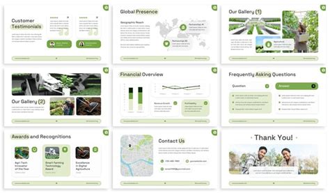 Agrinova Agritech Powerpoint Template Incl Professional And Project