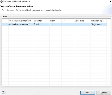 Unterschied Input Parameter Und Variablen