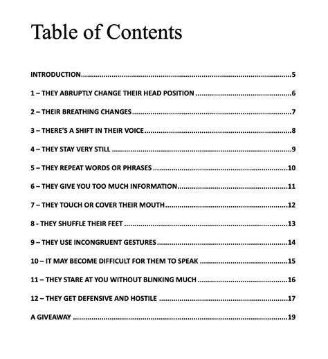 Lie Detection Signs Ebook Signs To Know When Someone Is Lying To You PDF Epub Instant