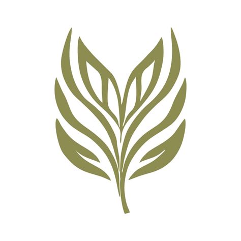 Premium Vector Leaf Monogram Logo 8