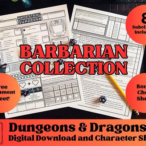 Dnd Equipment Cheat Sheet Etsy