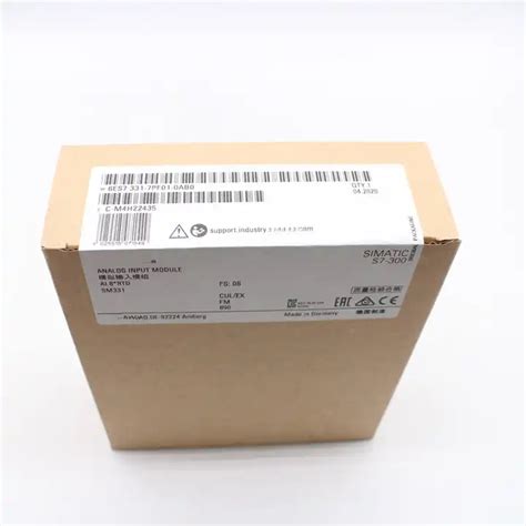 Hytech Siemens Plc Controller Simatic S7 300 Ai 8 Rtd Analog Input Module Sm331 6es7331 7pf01