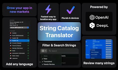 String Catalog Translator Localizing Apps Made Easy