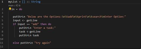 Solved Haskell Adding A User Input To A List I Am Working