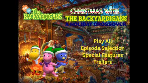 Christmas With The Backyardigans Ahc Dvd Menu By Kirbthecrossover On Deviantart