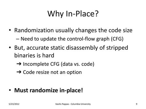 Ppt Smashing The Gadgets Hindering Return Oriented Programming Using