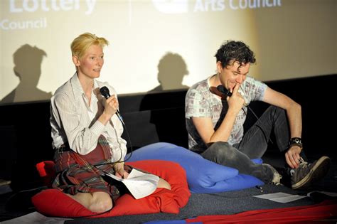 Tilda Swinton And Mark Cousins At The 8 12 Foundation Scr Flickr