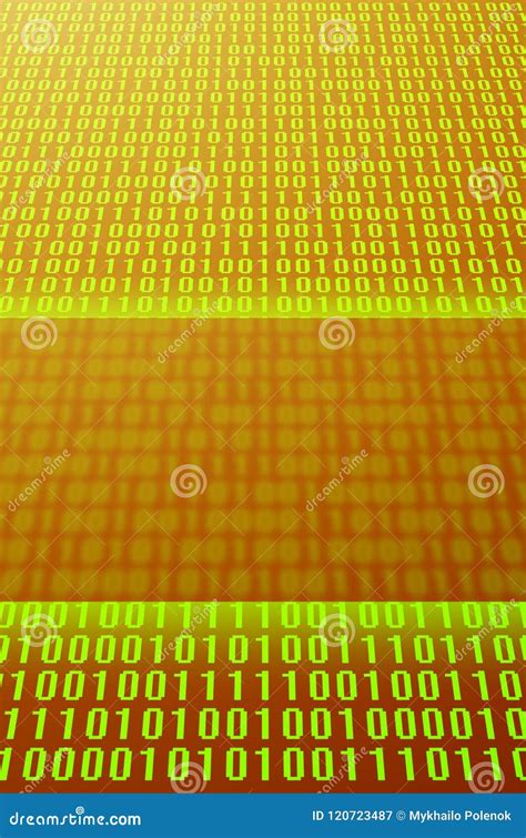 Green Binary Code Stock Illustration Illustration Of Concept 120723487