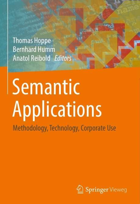 Semantic Applications Methodology Technology Corporate Use Softarchive
