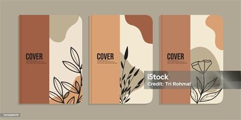 미적 꽃 장식이 있는 교과서 표지 디자인 세트 추상 복고풍 식물 배경 A4 크기 노트북 초대장 플래너 브로셔 책 카탈로그 0명에