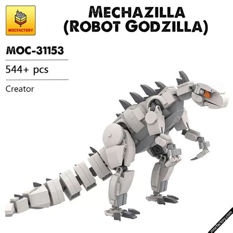 Moc 31153 Mechazilla Robot Godzilla Creator By Legofolk Moc Factory