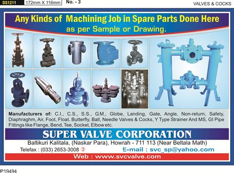 Super Valve Corporation Howrah