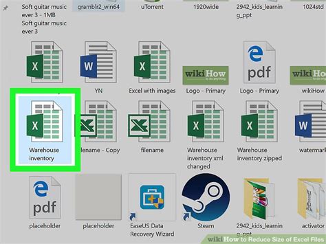 Ways To Reduce Size Of Excel Files WikiHow