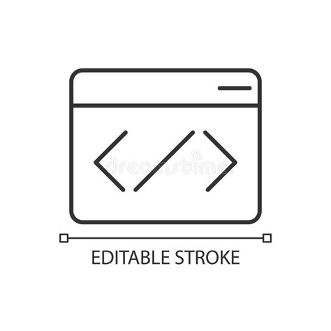 Programming Language Structure Loop Concept Icon Stock Vector