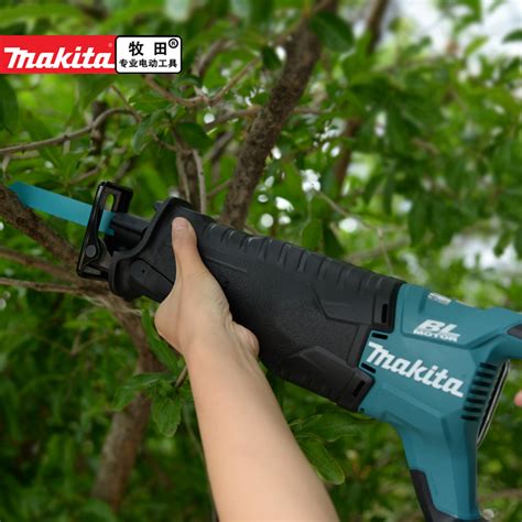 牧田马刀锯锂电充电式往复锯djr187万能电锯子户外伐木锯电动工具虎窝淘