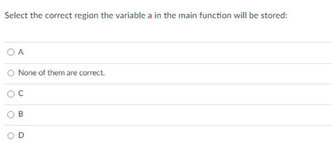Solved Consider The C Program And Data Memory Map For An