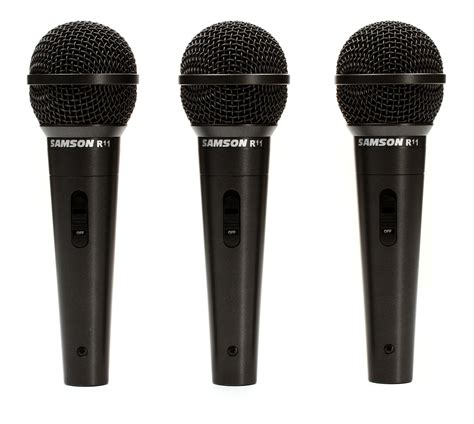 Samson R11 Microphone 3 Pack Sweetwater