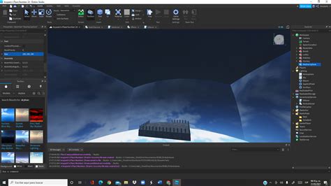 how to make fake skybox look less square building support developer