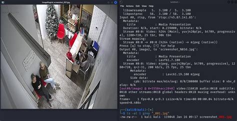 Ip Camera Hacking The Ffmpeg Tool For Streaming Camera Video Hackers