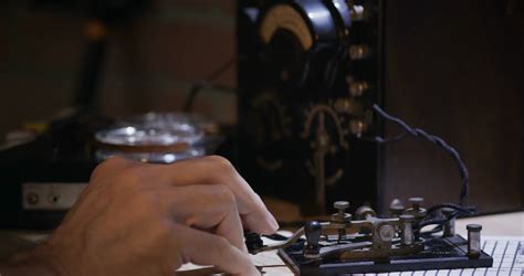 A Cold War Era Spy Sending Messages Via Stock Footage Sbv 334863903 Storyblocks