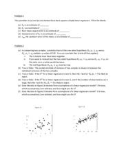 STAT102 PracticeMidterm 2015 Problem 1 The Quantities In A And E Are Derived From Least