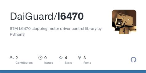 github daiguard l6470 stm l6470 stepping motor driver control