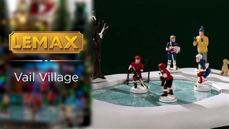 Lemax Girls Play Hockey Too Sku 34085 Youtube