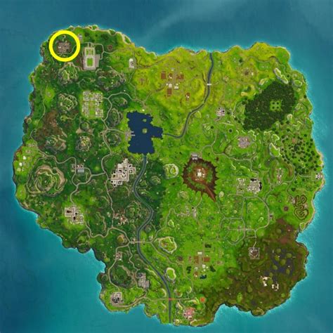 Fortnite Haunted Hills Treasure Map Location How To Follow The