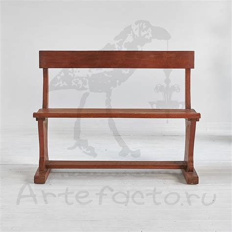 Скамья из массива тика ручная работа Индия — купить с доставкой по СПБ ...