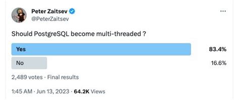 当前，postgresql正面临重要抉择 Pgsql Dbaplus社群：围绕data、blockchain、aiops的企业级专业社群。技术大咖、原创干货，每天精品原创文章推送，每周
