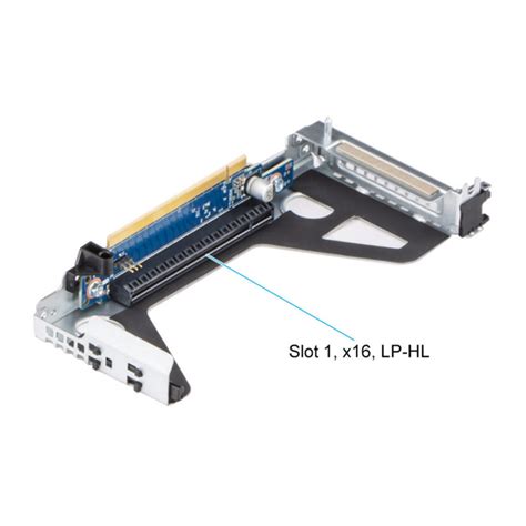 Dell Poweredge G15 1u Riser 1x16 Assembly 44tdx Ecs