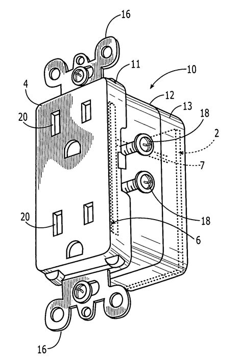 Modular Electrical Component System Combining Power Line Voltage And