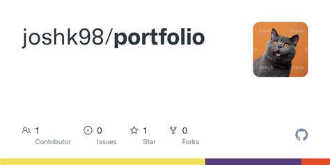 Github Joshk Portfolio