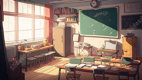 Education Classroom Corner Powerpoint Background For Free Download