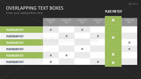 Overlapping Text Boxes For PowerPoint