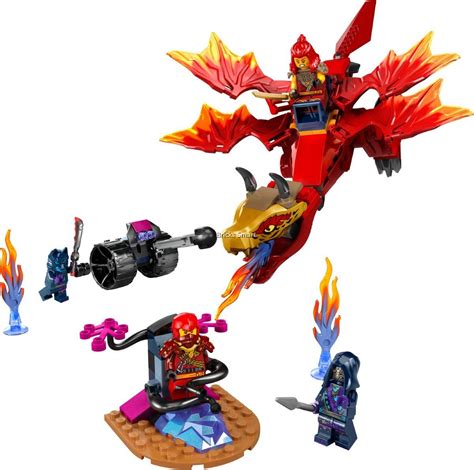 LEGO 71815 NINJAGO Kais Source Dragon Battle Building Toy Set