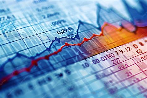 Stock Market Charts With Trends Finance Growth Chart Premium Ai