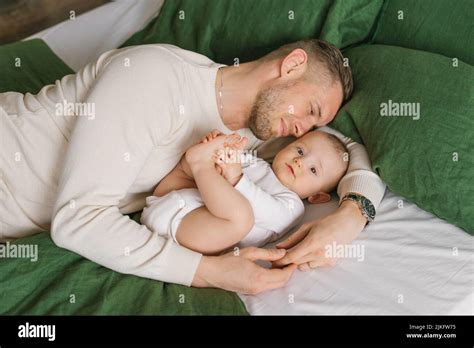 Father Daughter Sleeping On Sofa Hi Res Stock Photography And Images Alamy