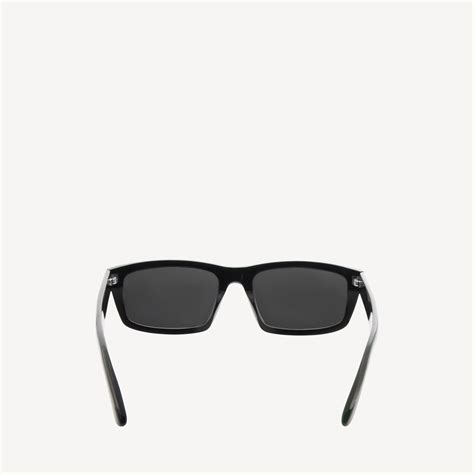 Mens Soho Rectangle Af Sunglasses In Black Balenciaga Us