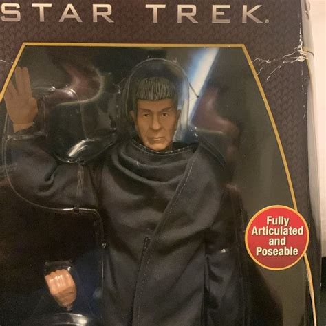 Star Trek Original Mr Spock Fully Articulated And Poseable Never