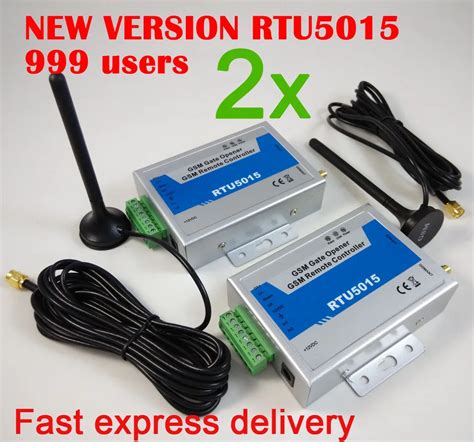 Fast Express delivery 2 sets New version RTU5015 / RTU 5015 gsm gate ...